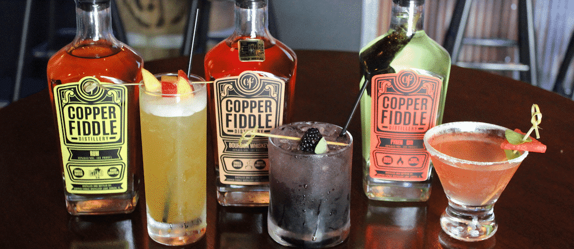 Copper Fiddle Distillery - Bourbon Whiskey, Gin, Rum