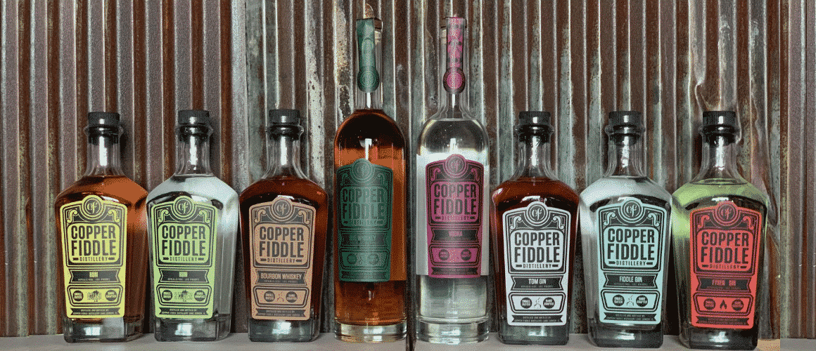Copper Fiddle Distillery - Bourbon Whiskey, Gin, Rum